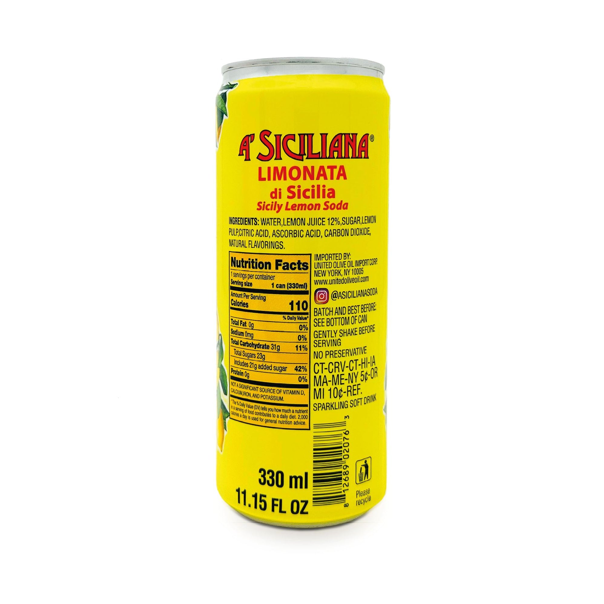 A' Siciliana Limonata (Lemon Soda) — Sogno Toscano