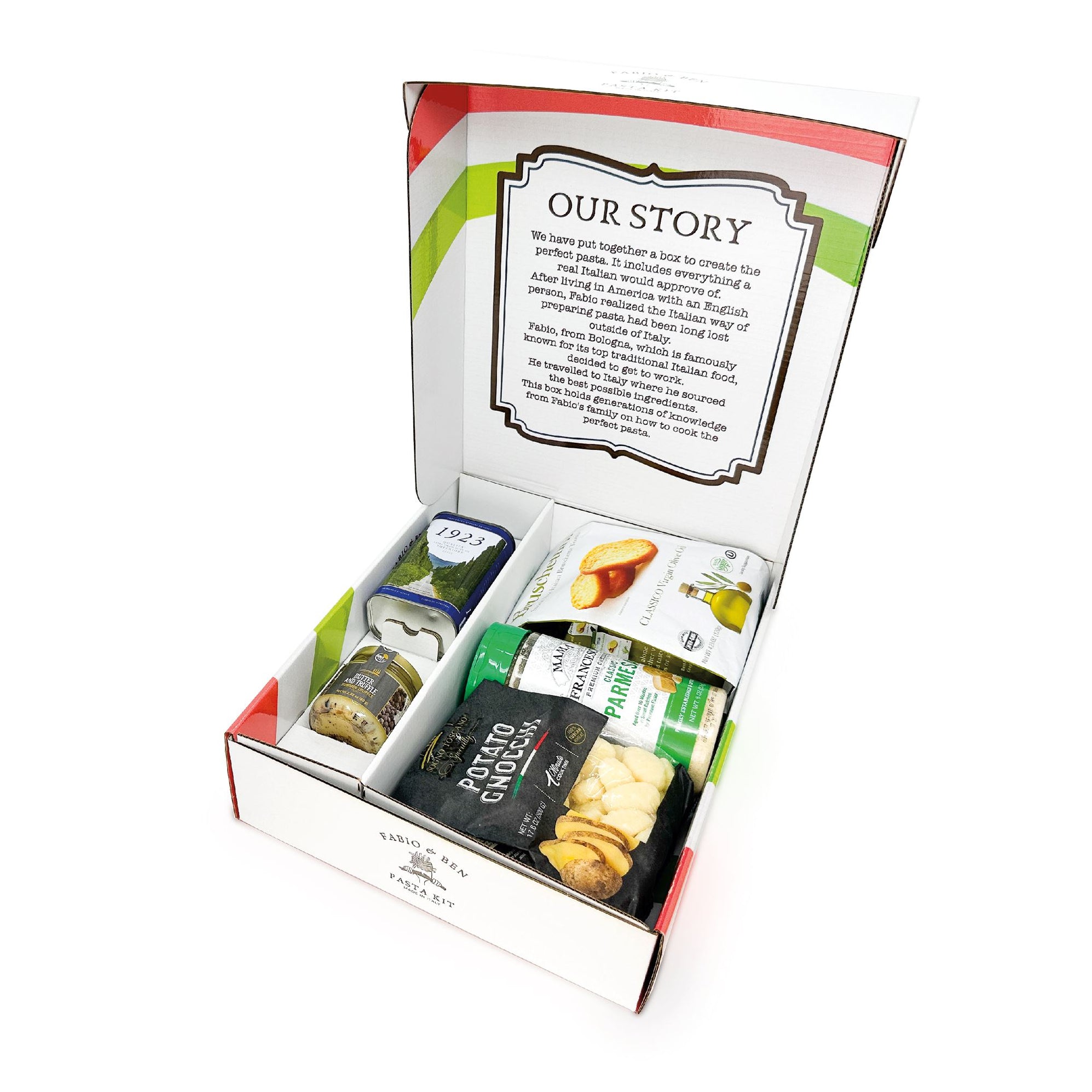 Buy Fabio & Ben White Pasta Kit Online | Sogno Toscano