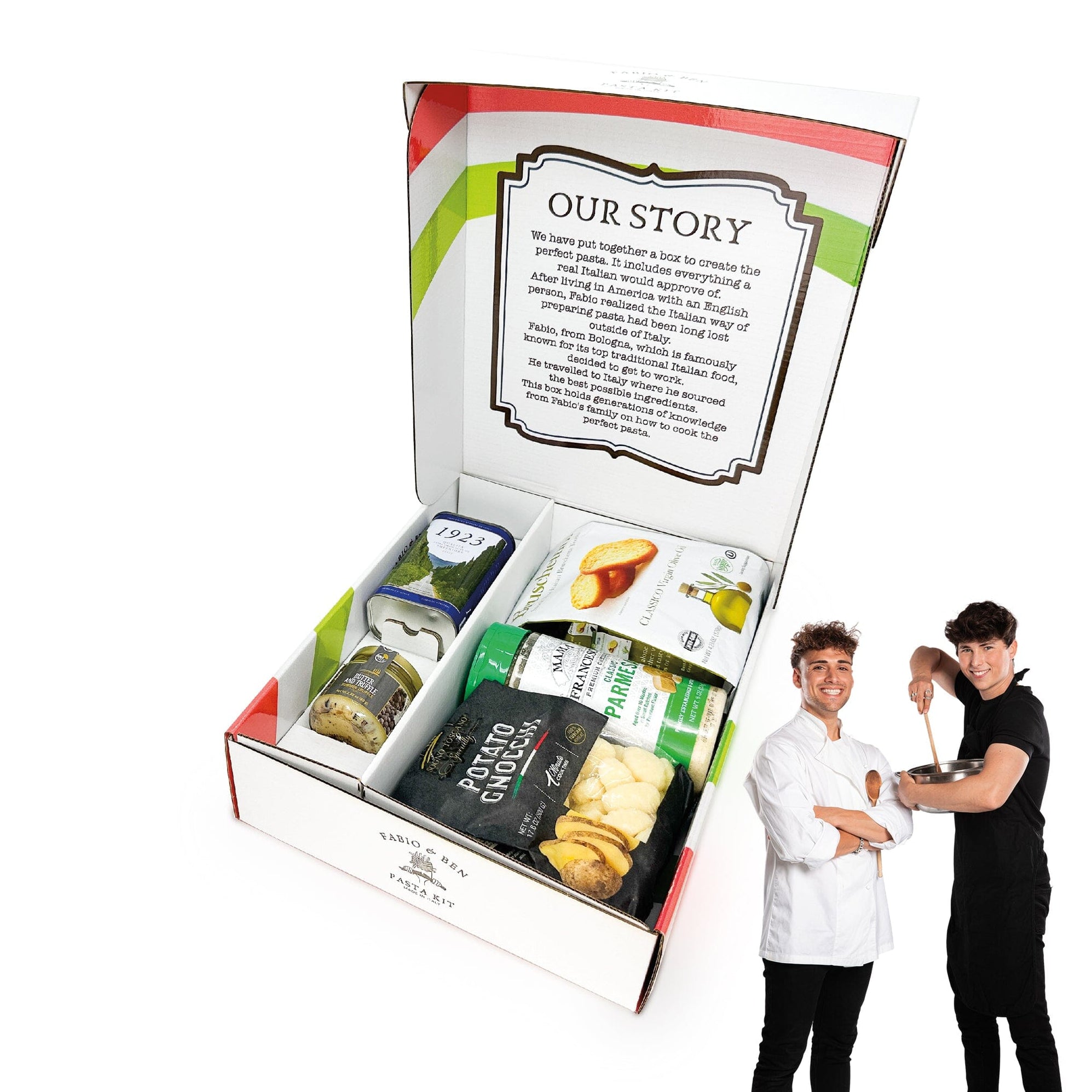 Buy Fabio & Ben White Pasta Kit Online | Sogno Toscano