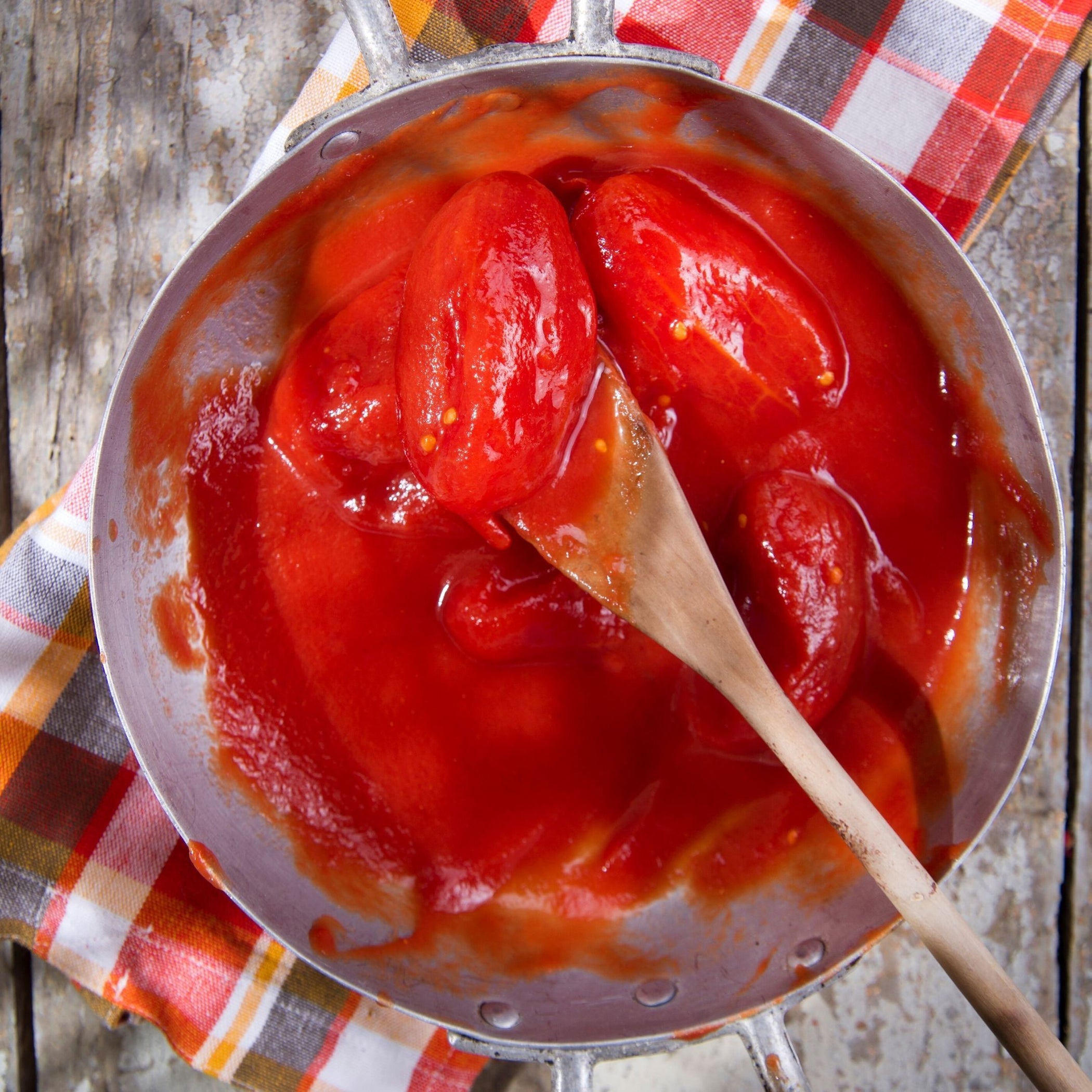 Buy Whole peeled tomatoes large 3.4kg/7.5lb Can Online - Canned ...